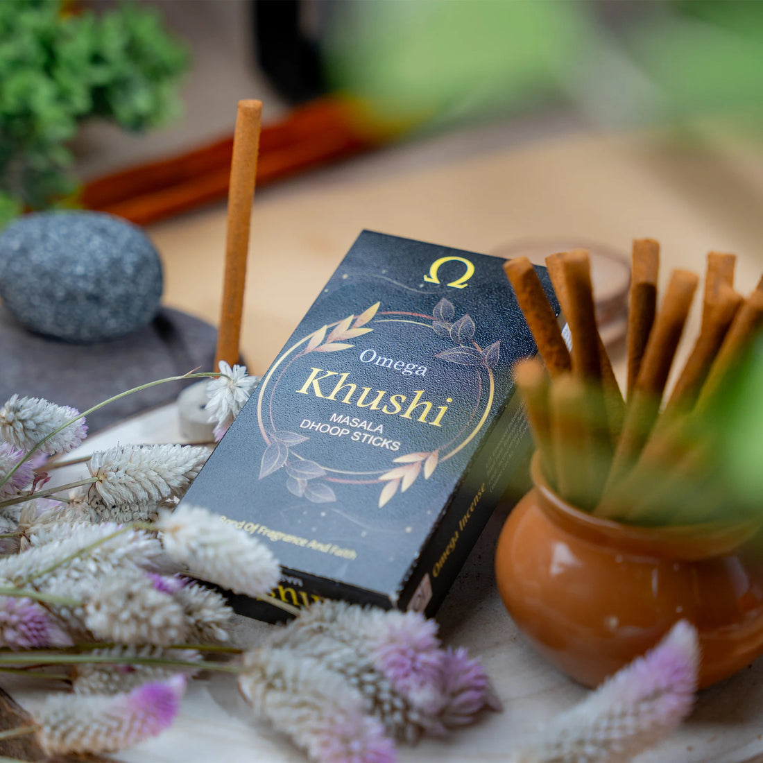 Premium Incense Sticks Manufacturer and Exporter - Omega Incense